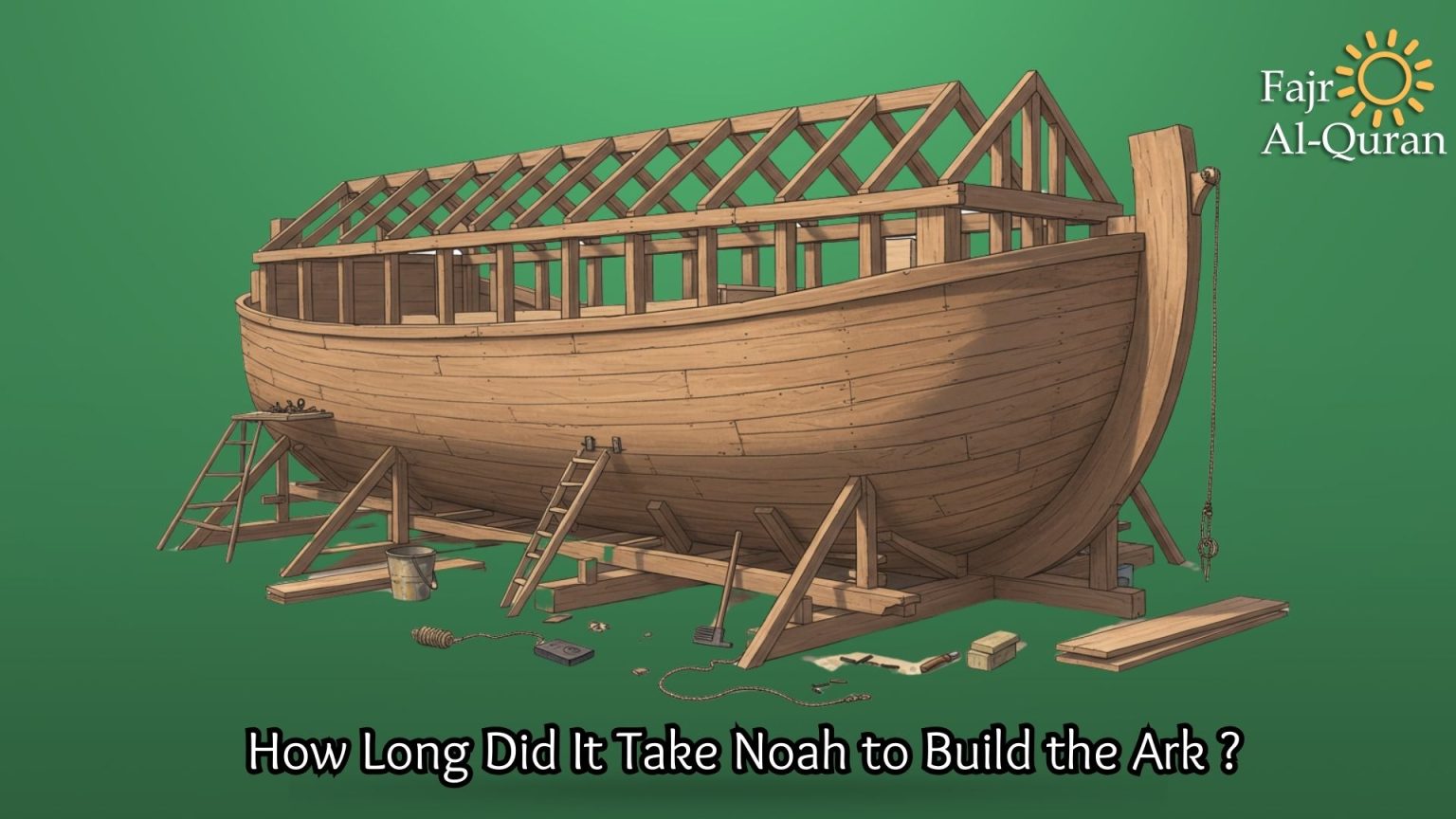 How Long Did It Take Noah to Build the Ark? - Fajr Al-Quran