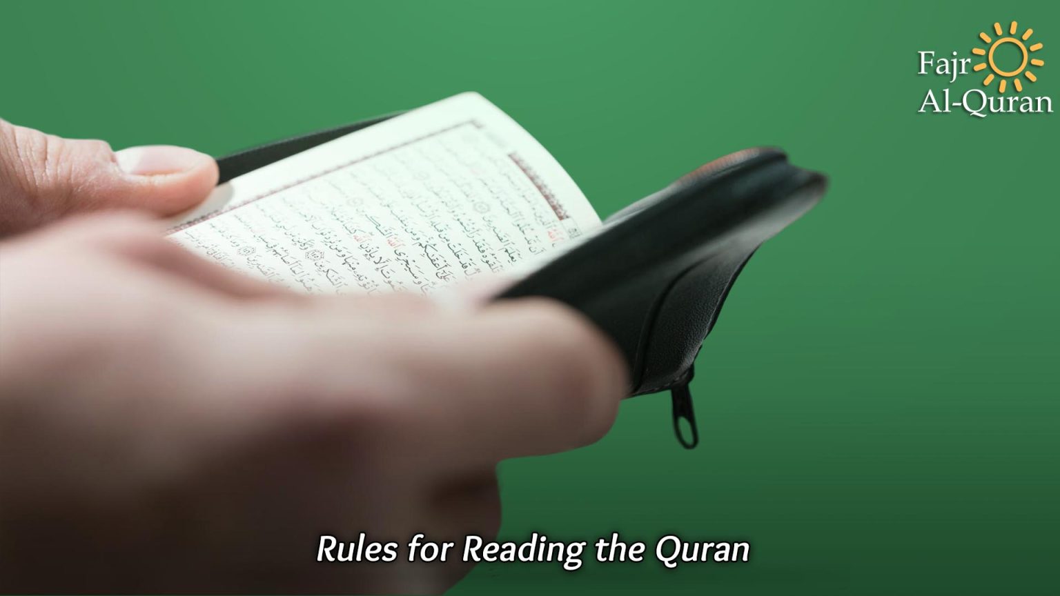 How to read Quran correctly? - Fajr Al-Quran